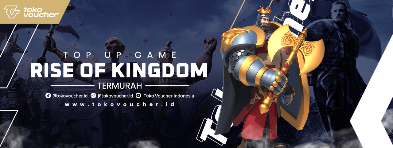 Topup Rise of Kingdom - ID Number Termurah - Tokovoucher